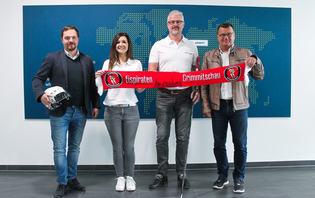 Adient wird neuer Goldsponsor der Eispiraten