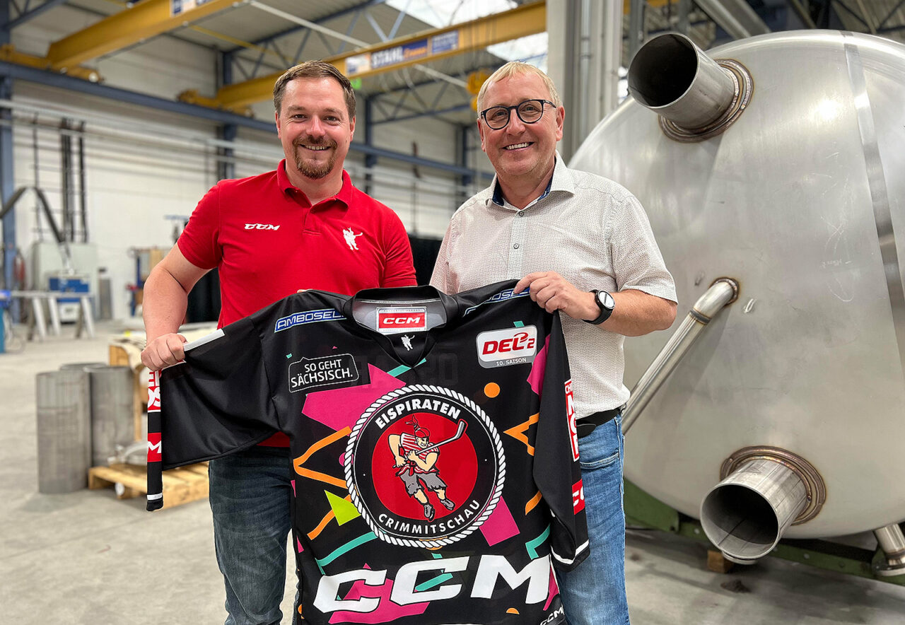 RUDERT Edelstahl-Technik GmbH bleibt Partner der Eispiraten