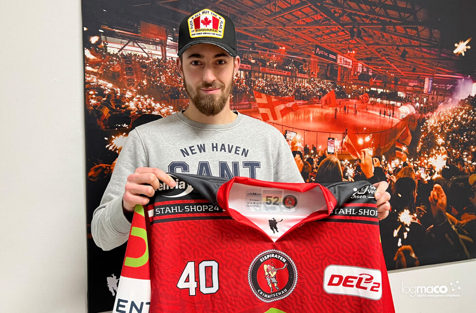 Goalie Fabian Hegmann wird ein Eispirat